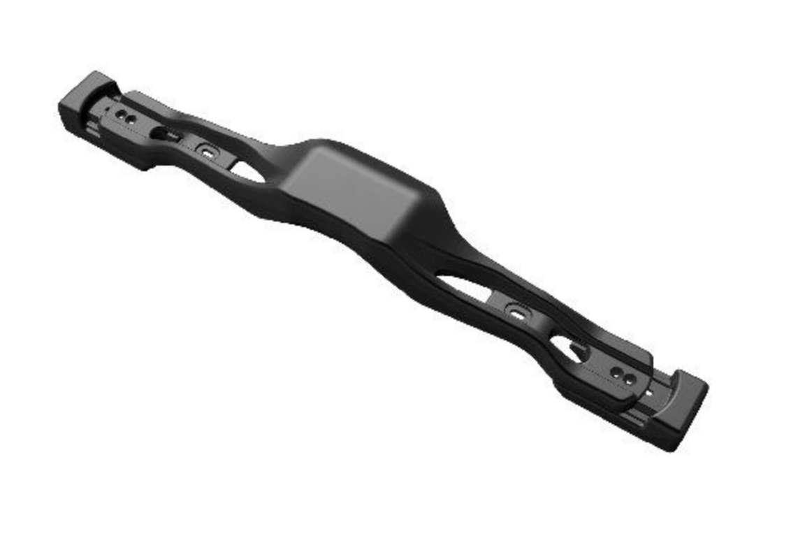 REAR SPOILER (BUMPER) BLACK 2022 COMPLETE – Argenti Kart Technologies