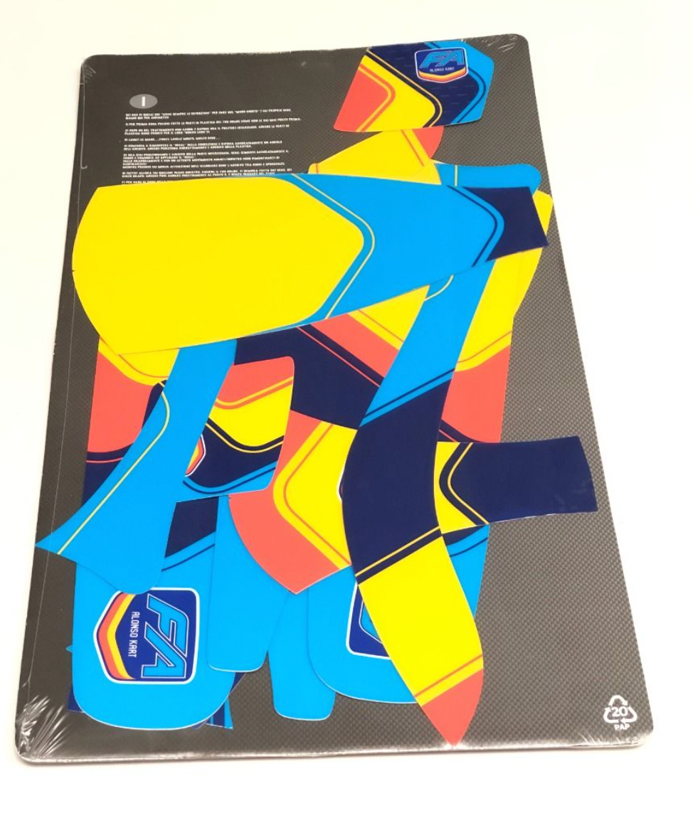 STICKER KIT MINI FA 2022 COMPLETE – Argenti Kart Technologies